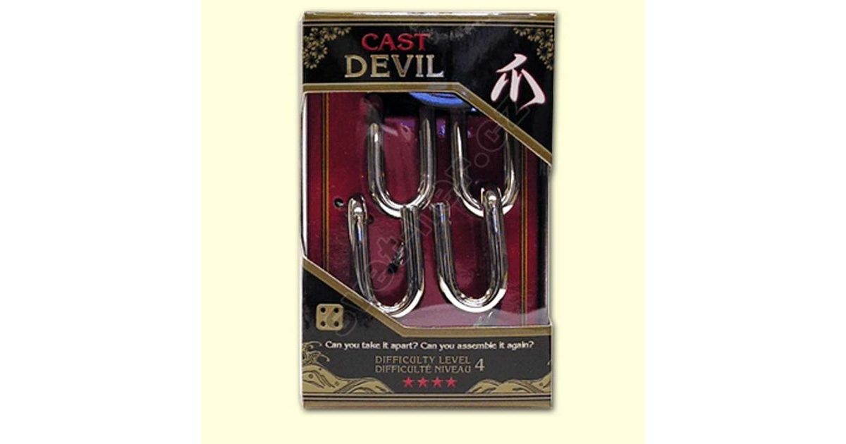 Hanayama Cast Devil - hlavolam | Hanayama | SVĚT-HER.CZ | Společenské ...