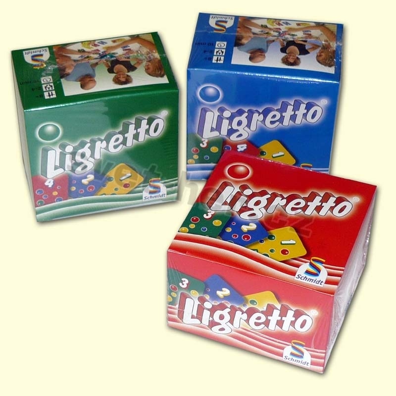 Ligretto komplet | Schmidt | SVĚT-HER.CZ | Společenské deskové hry ...